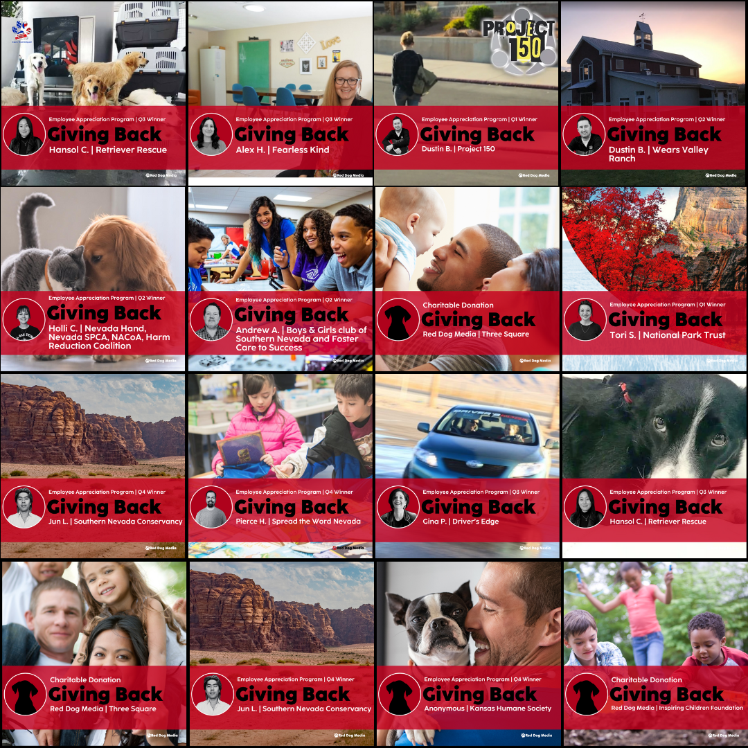 The Best Place to Work: Giving Back More by 2026 - Red Dog Media